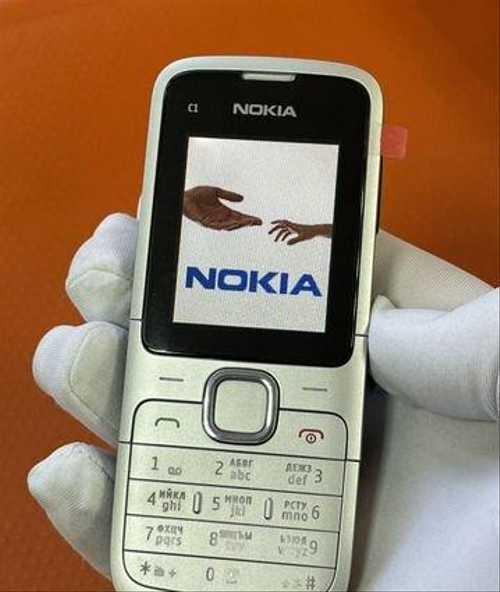 Nokia С1-01 White. Новый