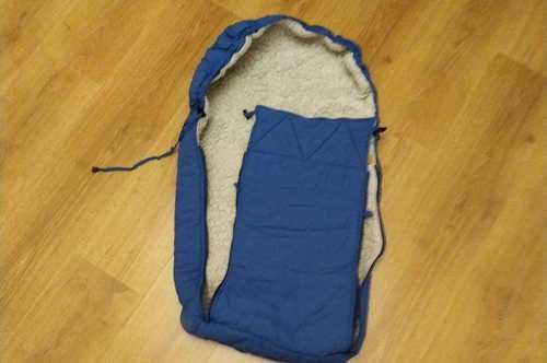 Теплый конверт в коояску