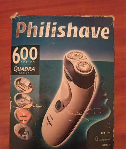 Электробритва Philips Philishave Quadra HQ 663