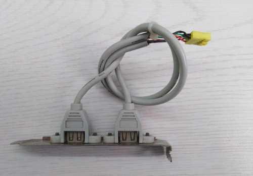 Выносная планка PCI под 2 USB, контроллер USB