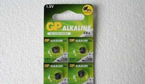 GP AG4 Alkaline (LR66; LR626; G4; 177; GP77A; 377)