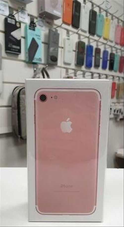 iPhone 7 32gb ростест rose gold A1778