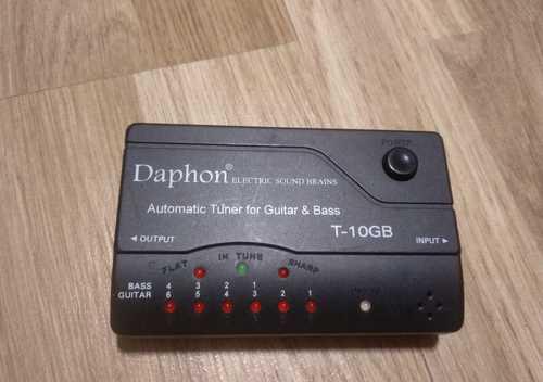 Гитарный тюнер Daphon T-10GB