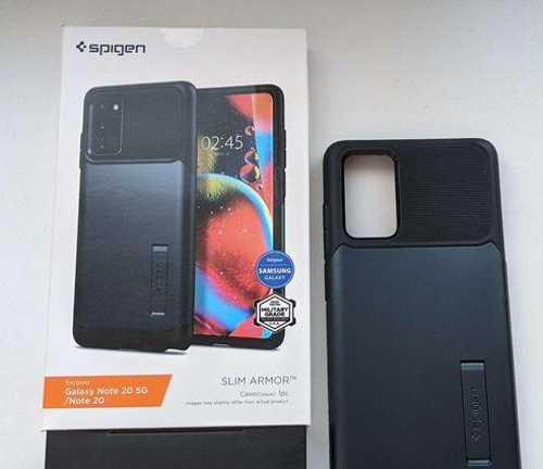 Бампер чехол Spigen для Samsung galaxy note 20