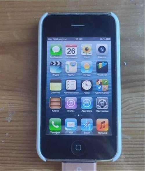 Телефон iPhone 3GS 8gb
