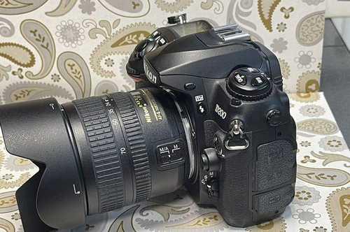 Nikon D200 kit 35-70mm пробег 3 000