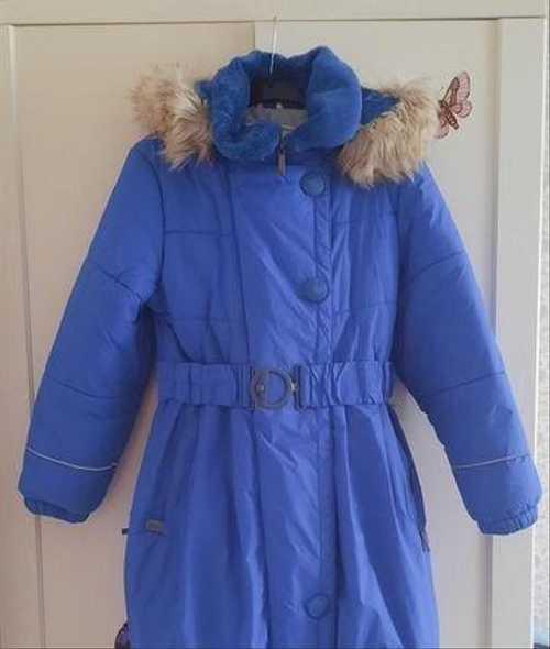 Зимнее пальто lenne для девочки 122-134