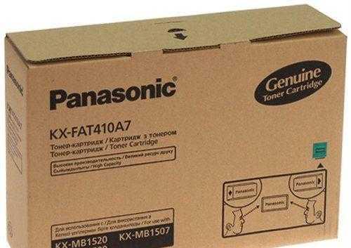 Оригинальный Картридж Panasonic KX-FAT410A7