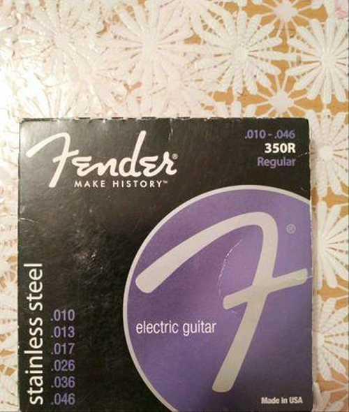 Продам струны Fender, D'Addario