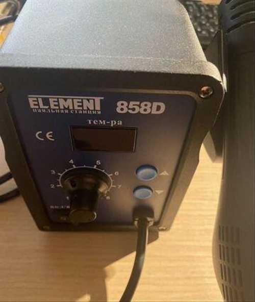 Паяльная станция термовоздушная Element 858D