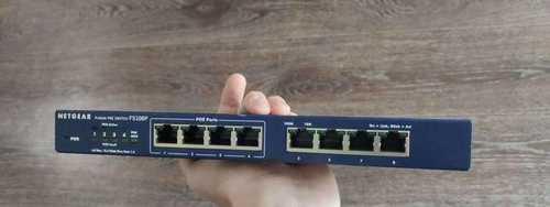 POE netgear 8 портов