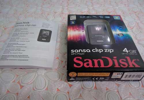 Плеер SanDisk Sansa Clip Zip 4Gb