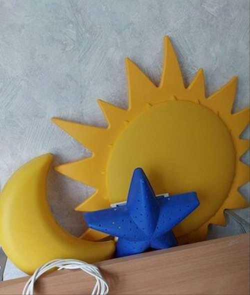 Солнце, луна, звездочка IKEA