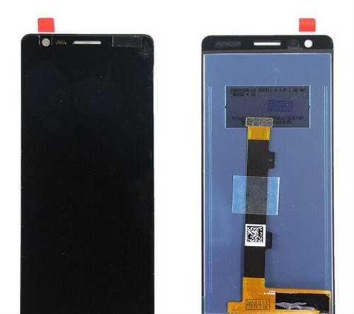 Дисплей Nokia 3.1 (TA-1063) +тачскрин (черный)