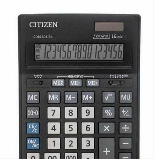 Калькулятор Citizen бухгалтеру