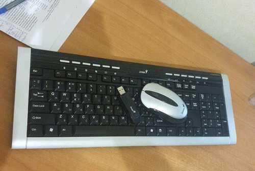 Комплект беспроводная клавиатура + мышь