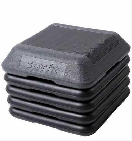 Степ-платформа Starfit SP-401 40х40х30 см, 5-уровн