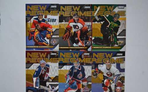 NHL. хоккей. 2001-02 Stadium Club. New Regime 1-11