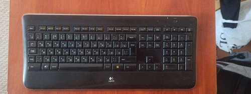 Беспроводная клавиатура logitech k800 с подсветкой