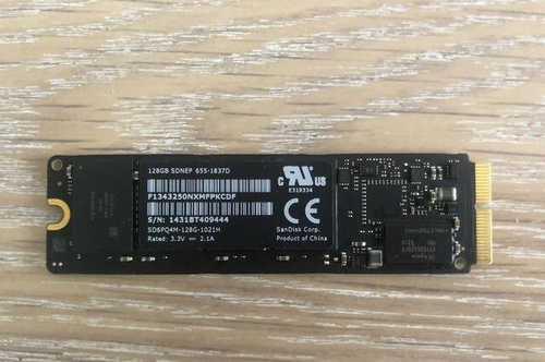 Apple SSD 128GB (SanDisk SD-6PQ4M-128G-1021H)
