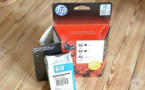 Картридж HP 46 Black Ink CZ637A