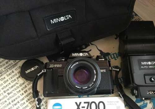 Minolta X-700, объектив 50mm, 1/1.7 MD