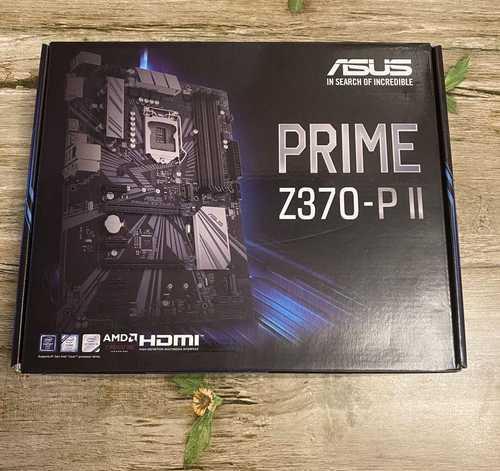 Asus prime Z370-P II Новая