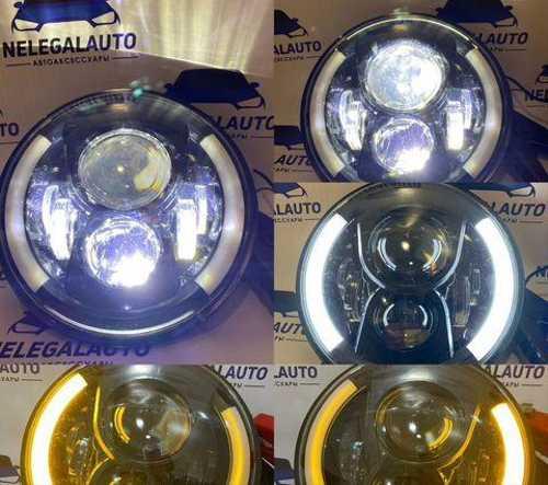LED фары niva, УАЗ, Ваз 2101,2102