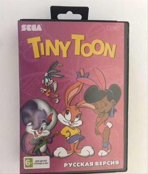 Картридж на Sega “Tiny Toon”