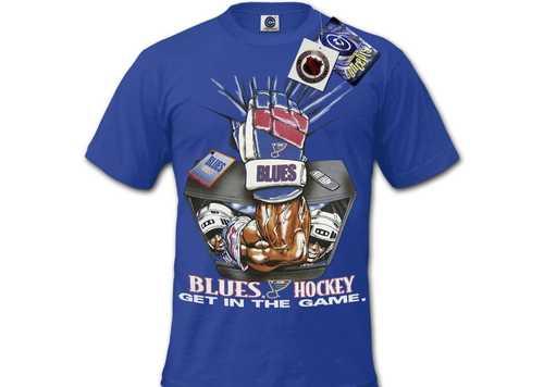 Винтажная футболка NHL St.Louis Blues(made in USA)