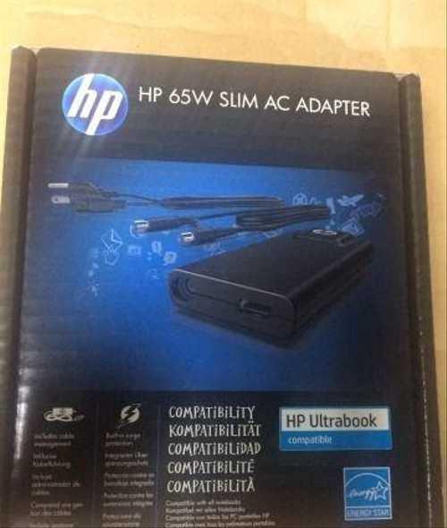 Блок питания ноутбука HP 65w slim adapter