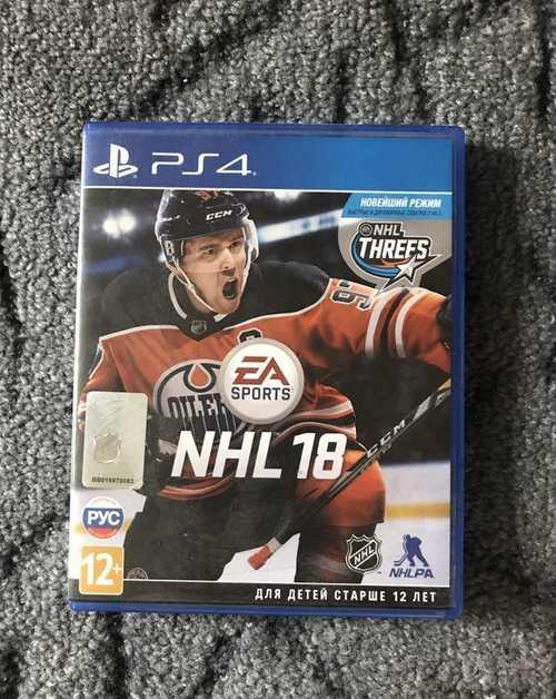 Игра NHL18 PlayStation 4