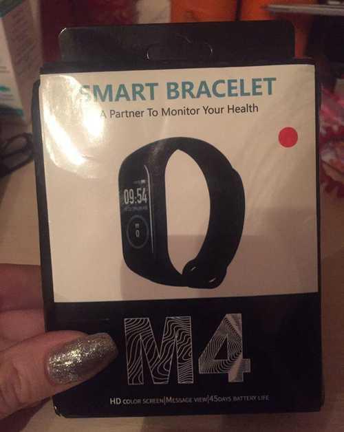 Smart bracelet M4 новый