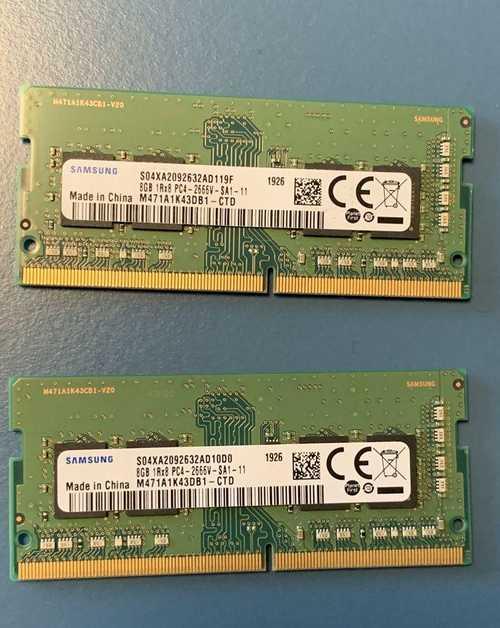 Sodimm ddr4 16gb samsung