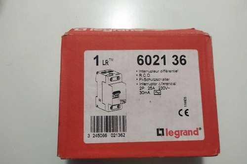 Legrand 602136 (403000) TX3, 25A, 30mA, 2-полюсный