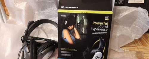 Наушники sennheiser HD201, 3.5 мм