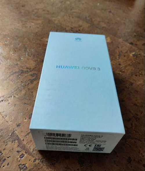 Коробка Huawei Nova 3
