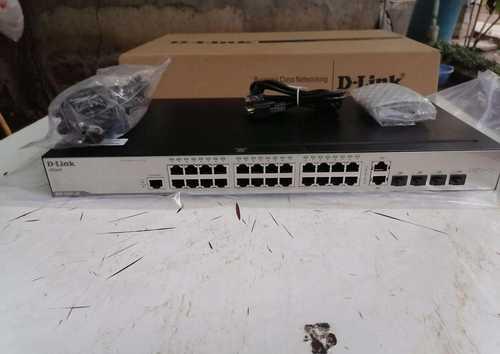 Коммутатор (управляемый) D-Link xStack DES-3200-28