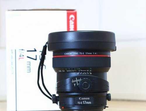 Canon TS-E 17mm f/4L как новый