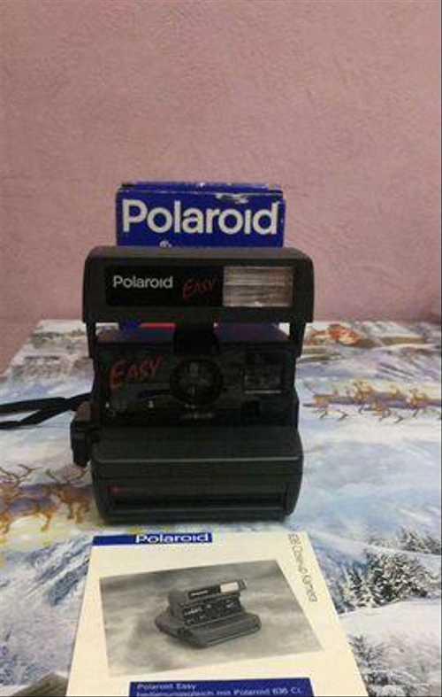 Плёночный фотоаппарат polaroid
