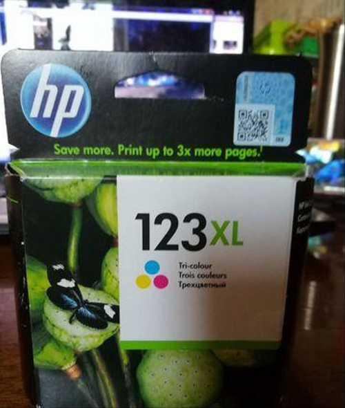 Картридж hp 123xl