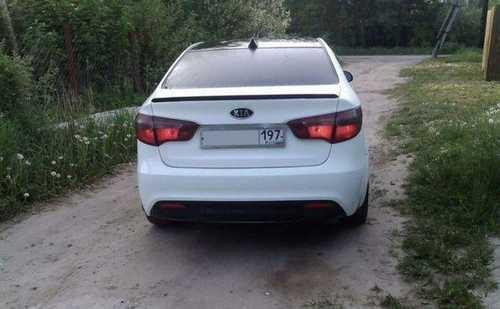 Спойлер kia rio 3