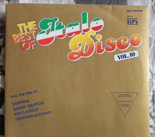 The Best Of Italo-Disco Vol. 10 2 LP оригинал