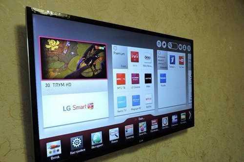 Ультратонкий 120см Качественный SmartTV LG 3D Full