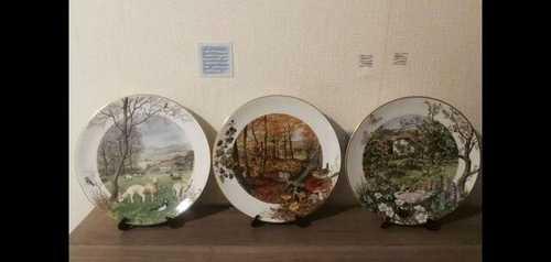 Коллекционные тарелки Royal Worcester Англия