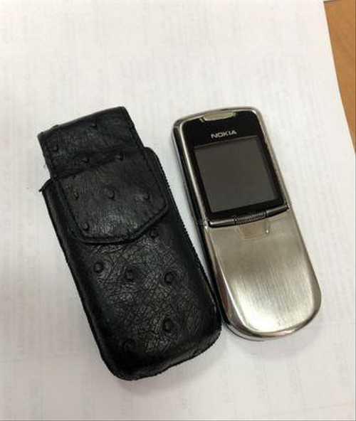 Чехол nokia 8800 (страусиная кожа)
