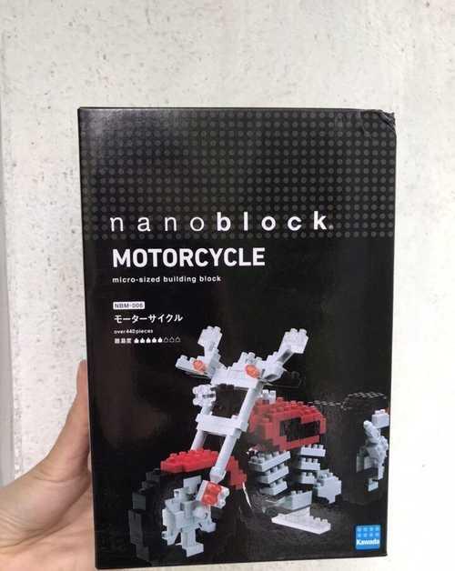 Конструктор motorcycle nanoblock