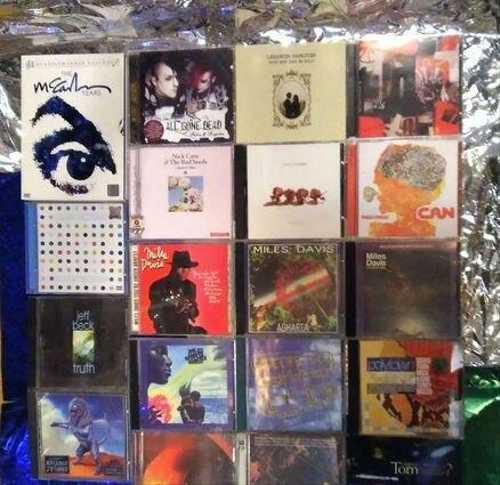 CD (компакт диски) электроника, джаз, пост-панк