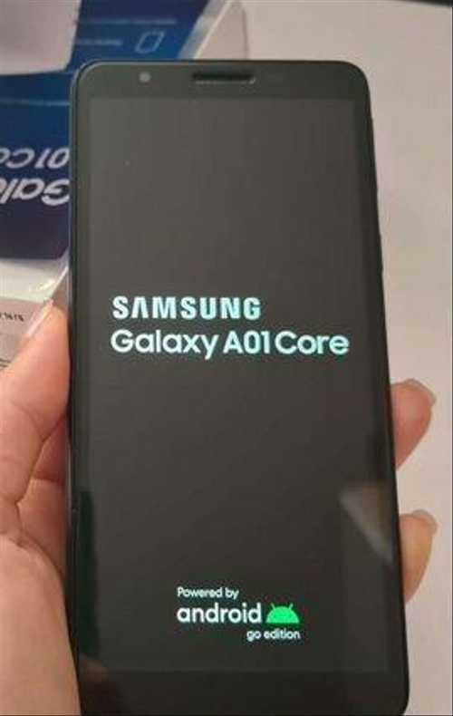 Samsung galaxy a01 core синий 16гб