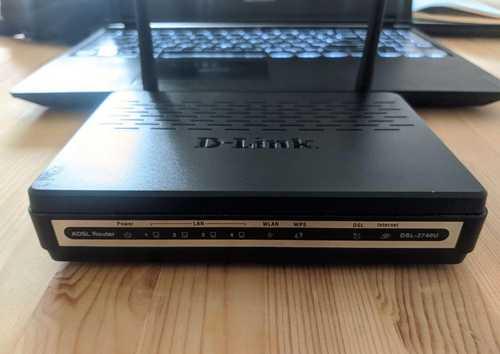 Роутер Dlink DSL-2740u